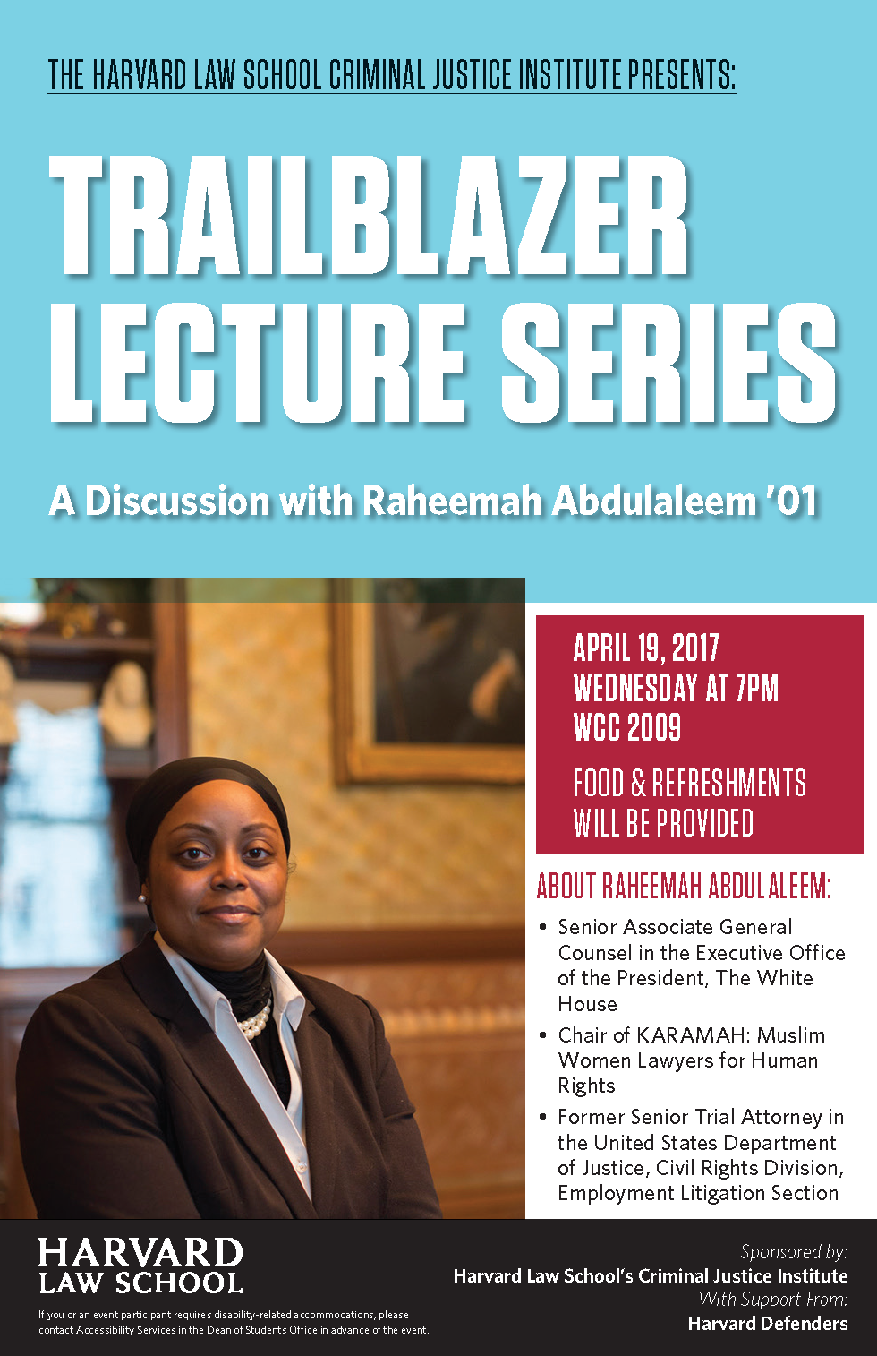 Conferences and Events – Harvard Law School Criminal Justice Institute