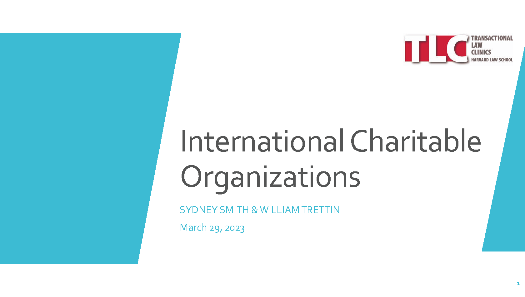 TLC Student Led Workshop Presentation at Harvard Kennedy School (HKS ... TLC Student Led Workshop Presentation at Harvard Kennedy School (HKS ...